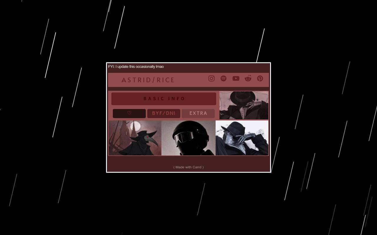 Another day another Carr-